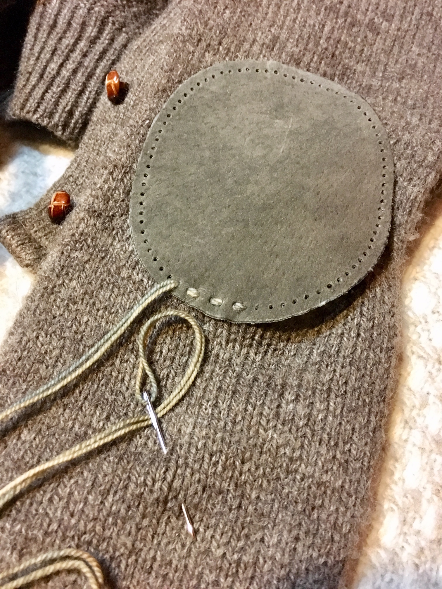 How To Mend A Wool Sweater