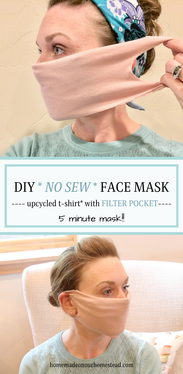 HOW TO MAKE A MASK WITHOUT A SEWING MACHINE