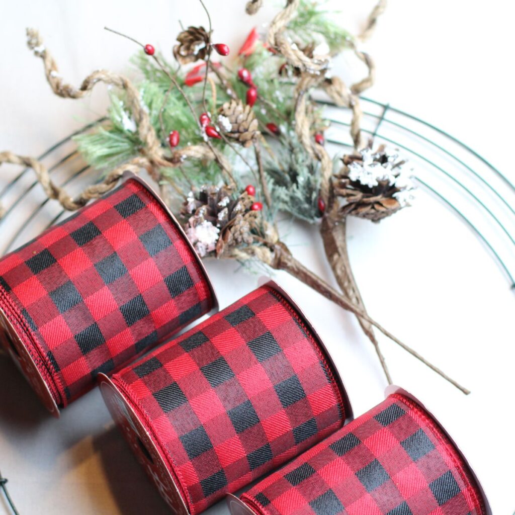 How To Make A Simple DIY Ribbon Wreath