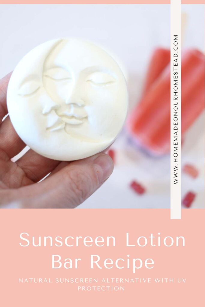 DIY Waterproof Sunscreen Bars